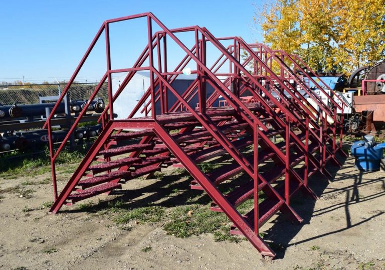 Berm Stairs - Equipment Rentals - Ketek Group - Western Canada